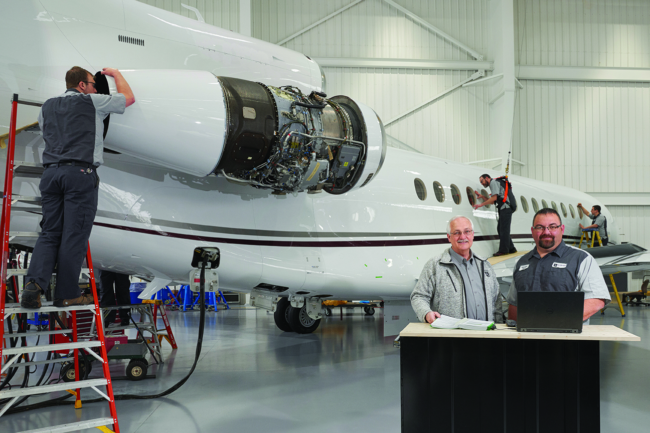 Duncan Aviation Has Completed 16 Dassault Falcon 7X 1C Inspections with ...