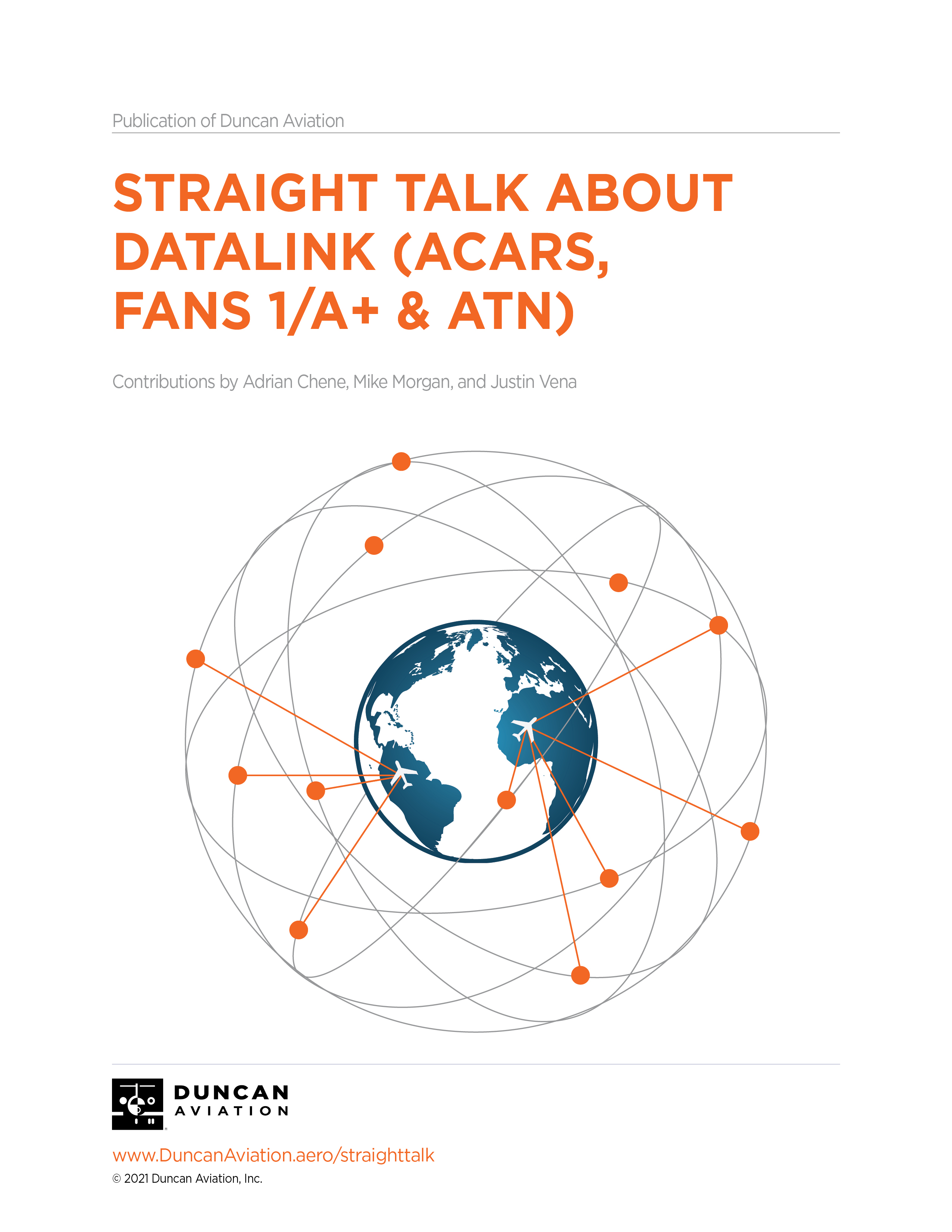 Duncan Aviation Publishes Updated DATALINK Straight Talk Book | Duncan ...